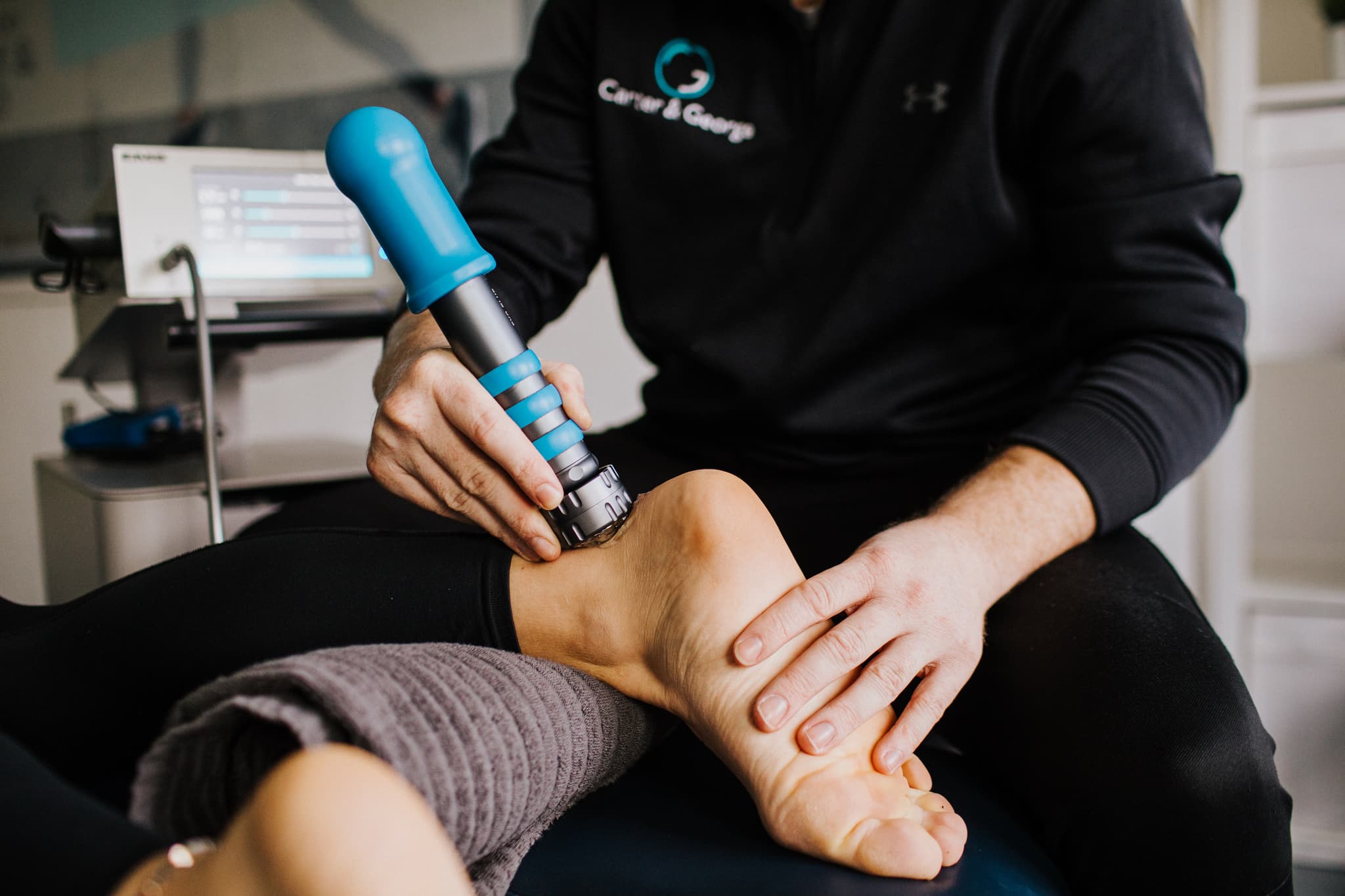 Shockwave Therapy | EMS Swiss Dolorclast Treatment | Carter & George ...